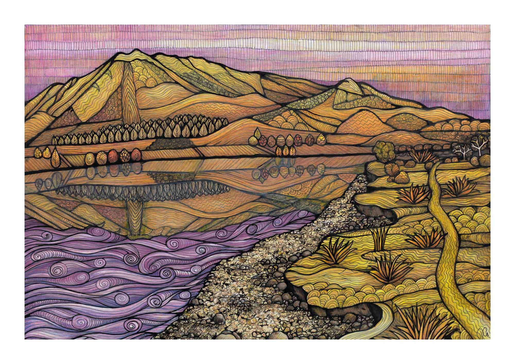 Illustration – Lake District Art Prints